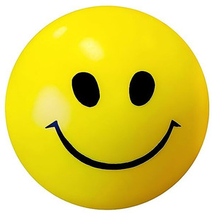 Blendoy Smiley Ball Squeeze Ball for Stress Relief Playing Hand ...