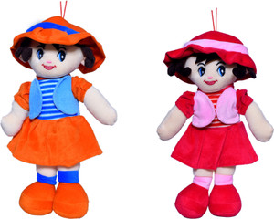 Pepa Good Looking Cute Stuffed Soft Huggable Curly Dolls - 55 cm - Good ...