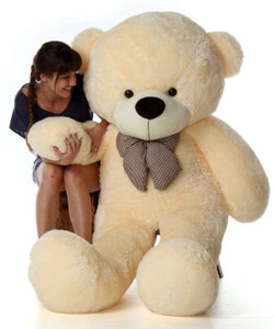 Teddyguild 5 Feet Begie Teddy Bear Soft Toy for kids, Girl Birthday ...