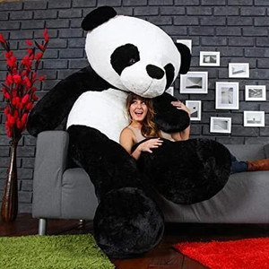 CRAZY DIPS Soft Stuffed Black & White Panda Giant Teddy Bear - 91 cm ...