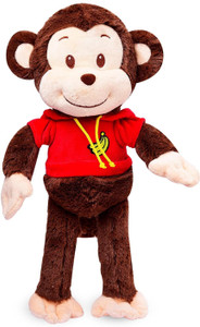Webby Plush Adorable Smiling Monkey Soft Toys for Kids and Adult - 35 ...