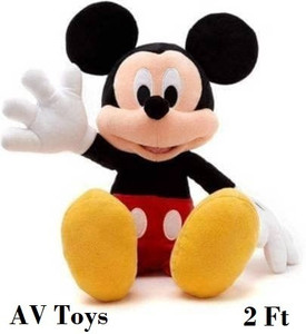 AV Toys 2ft Cartoon Mickey Mouse Teddy Bear Soft Toy for Kids - 60 cm ...