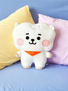 SCOOBA super soft RJ Big Size BT21 BTS Sitting Stuffed Plush Toy ...