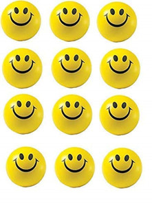 prisma collection Yellow Emoji Happy Smiley Face Squeeze Sponge Balls ...