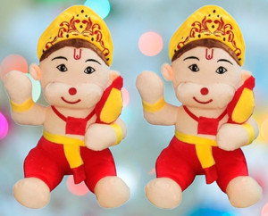 Swarah Collections Soft Toy Hanuman Ji Teddy Bear For Kids - 35 cm ...