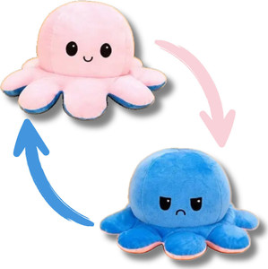 cuddlenest Octopus soft Plushie toy for every mood, Happy, Sad ,& Angry ...