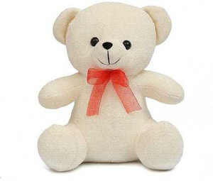 happykiddy Soft Stuff Toys -White Little cute Teddy For kids Birthday ...