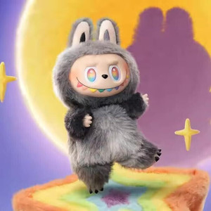 Daxstar Kawaii Labubu toy Blue Plush Toy – Soft Bunny Keychain Figure ...