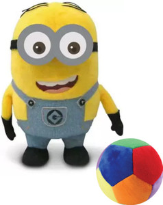 Trendller Yellow Minion \Ball soft toy for car and home décor - 12 inch ...