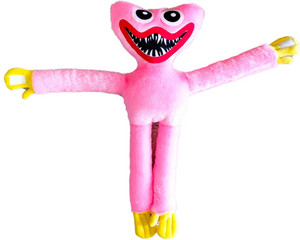 TechMax Solution PINK SCARY DOLL PLUSH TOY - 30 cm - PINK SCARY DOLL ...