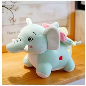 Teddy Daddy Plush Teddy Flying Elephant - 25 cm - Plush Teddy Flying ...