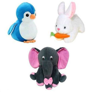 happykiddy Soft Penguine, rabbit, elephante for Childern Playing Soft ...