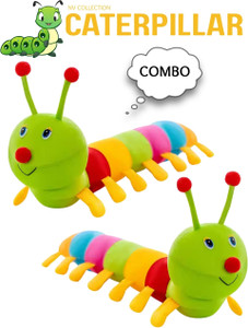 CTC CREATION Delightful Caterpillar Plush Pair for Kids - 68 cm ...