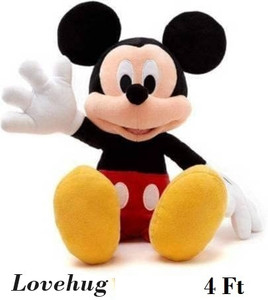 Lovehug 4ft Long Cute Mickey Mouse Disney Cartoon Teddy Bear Soft Toy ...