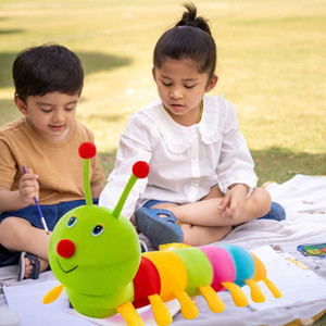 CTC CREATION Double Caterpillar Soft Toy Pack for Toddlers - 68 cm ...