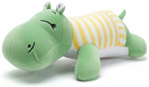 Zingy & Zuzu Enterprises Sleeping Hippo soft plush toy - 10 cm ...