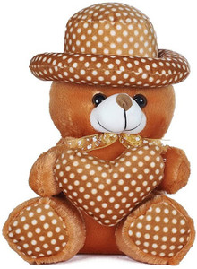 SUIinterprise cap teddy with heart for boy - 36 cm - cap teddy with ...
