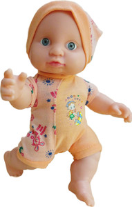 Welltech Cute blinking Eye Moveable Arm And Leg soft Baby Doll for Kids ...