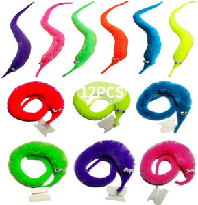 HICOBER Magic Tricks Kit Set Worm Toys, Fuzzy Worms on a String - 8.7 ...