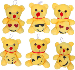 Meridian handicrafts Teddy Bear Soft Toys With Smiley Eyes Heart Shape ...