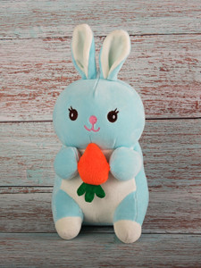 Dukiekooky Cute & Adorable Bunny with Carrot Soft / Plush Toy for Boys ...