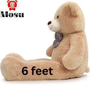 MOSU 6 feet long teddy bear for kids - 182 cm - 6 feet long teddy bear ...