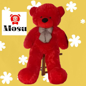 MOSU 4 feet long teddy bear for kids/boyfreind/girlfreind - 121 cm - 4 ...