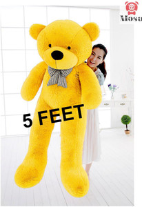 MOSU 5 Feet Super Soft Teddy Bear for Birthday Gift/Boy/Girl (Yellow, 5 ...