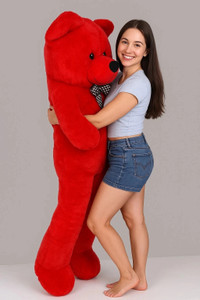 Plushie 4 Feet Very Cute Long Soft Hugable Teddy Bear Best For Gift ...