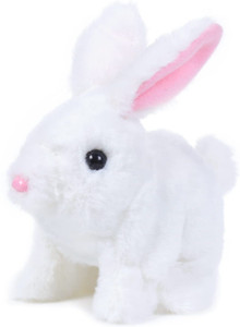 LittleLovik Walking, Jumping & Talking Rabbit Educational Toy, Bunny ...