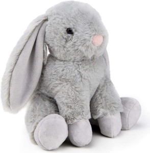 Frantic 25CM Cherry Grey Rabbit Soft Toy for Kids Playing Toy ...