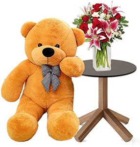 MOSU kids teddy bear 4 feet giant - 121 cm - kids teddy bear 4 feet ...