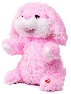 SAGAR Musical Dancing and Singing Plush Rabbit Soft Toy for Kids - 28 ...