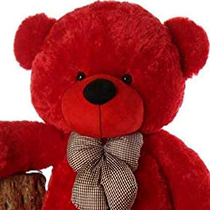 MOSU Huggable cute girls long teddy bear 5 feet - 152 cm - Huggable ...