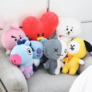 AVS Combo of BTS 7 Piece Stuffed Soft toy - 30 cm - Combo of BTS 7 ...