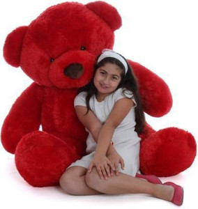Lovehug Teddy bear TEDDY BEAR Jumbo size 5 feet Red Teddy bear for Love ...