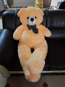 itaCheeHUB 5 Feet Beige teddy bear stuffed toy plush birthday valantine ...