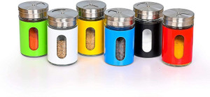 WHAAKART Kitchen Containers Salt and Pepper Dispenser Sprinkler Dining ...