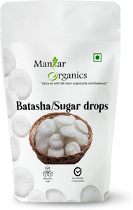 ManHar Organics Sugar Batasha / Patasha 250gm for Puja | Sugar Drop ...