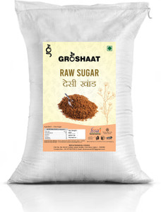 Groshaat Desi Khand (Raw Sugar / Khandsari)- 10Kg Pack Sugar Price in ...