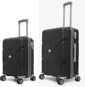 Trumpkin Trolley Bags for Travel, 4 Wheel Small & Medium Luggage, Hard ...