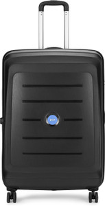 VIP CORSA STROLLY 76 360 JET BLACK Expandable Check-in Suitcase 8 ...