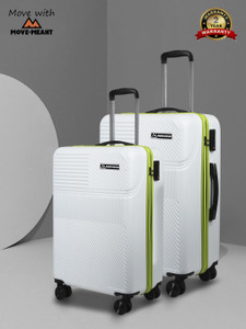 MOVE-MEANT Number Lock Poly Carbonate Cabin 55 Cm & Medium 66 Cm ...