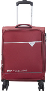 VIP EXPERIA 8W STR 55 MRN Cabin Suitcase 4 Wheels - 22 inch Maroon ...