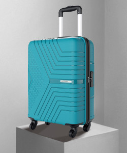Safari Magnum Zeno 55 Cabin Suitcase 4 Wheels - 22 Inches Teal Green ...