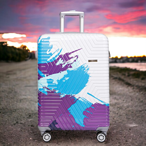 Unplug Hard Body PC 8 Wheel Spinners with Telescopic Steel Trolley and ...