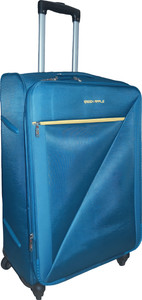 GREEN APPLE Santa Expandable Check-in Suitcase 4 Wheels - 24 inch Teal ...