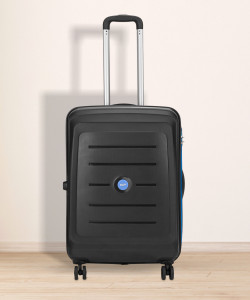 VIP CORSA STROLLY 66 360 JET BLACK Expandable Check-in Suitcase 8 ...