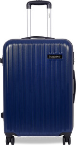 Luggero CLASSIC Light-Weight & Durable Polycarbonate DEEP BLUE Hard ...