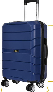 CATERPILLAR ARMOR Cabin Suitcase 8 Wheels - 20 inch Blue - Price in ...